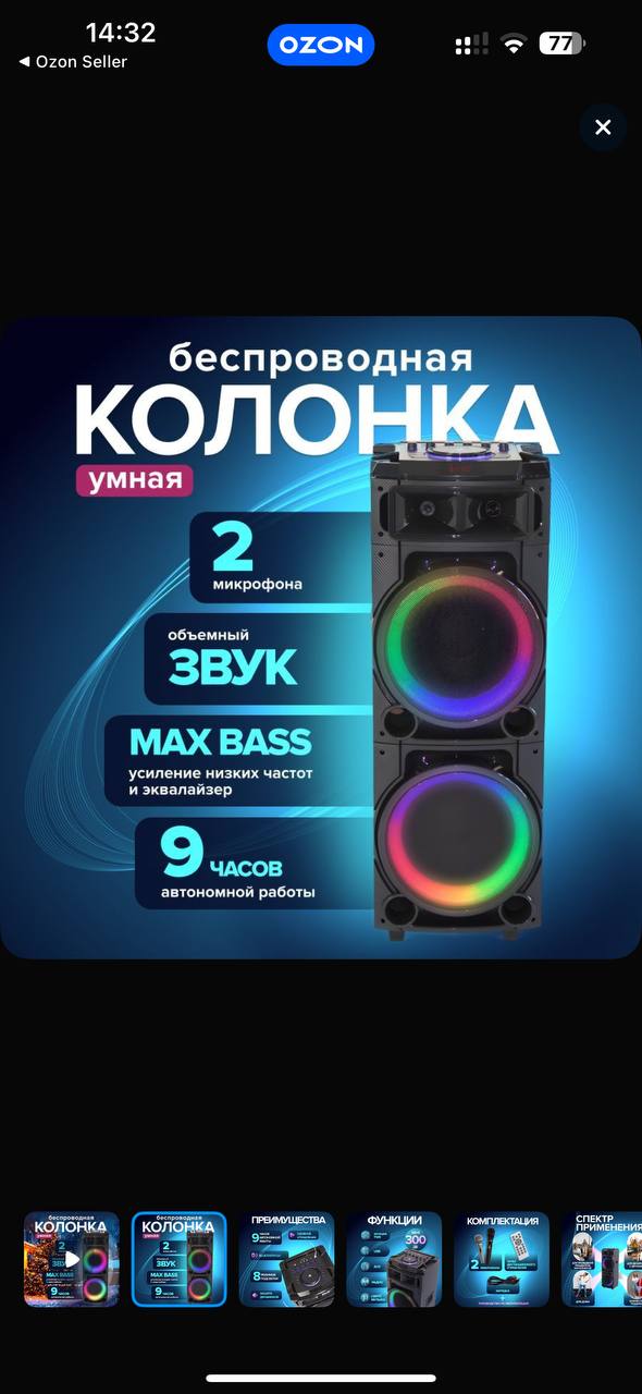 Продажа готовой карточки на Ozon + поставщик - SellerAnt